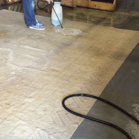 Rug Cleaning and Washing by professionals at Oriental Designer Rugs