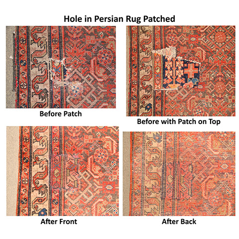 Rug Repair and Restoration - Rug Re-weaving at Oriental Designer Rugs ...