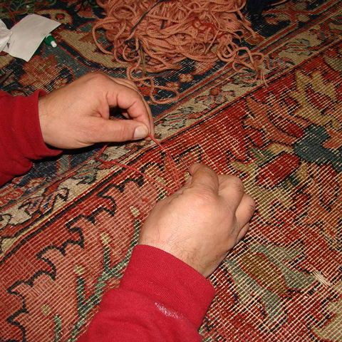 Rug Repair and Restoration - Rug Re-weaving at Oriental Designer Rugs ...