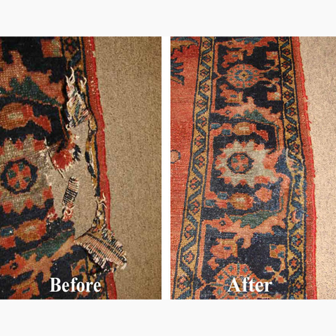 Rug Repair and Restoration - Rug Re-weaving at Oriental Designer Rugs ...