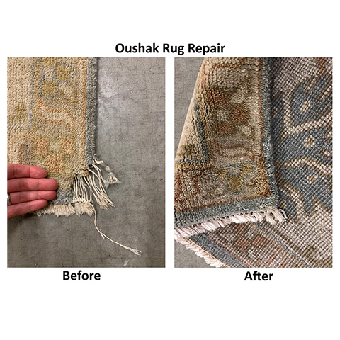 Rug Repair and Restoration - Rug Re-weaving at Oriental Designer Rugs ...