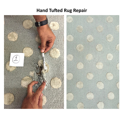 Rug Repair and Restoration - Rug Re-weaving at Oriental Designer Rugs ...