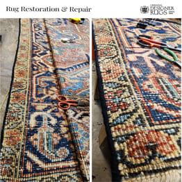 Rug Repair and Restoration - Rug Re-weaving at Oriental Designer Rugs ...