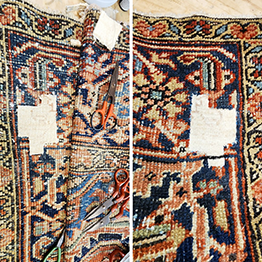 Rug Repair and Restoration - Rug Re-weaving at Oriental Designer Rugs ...