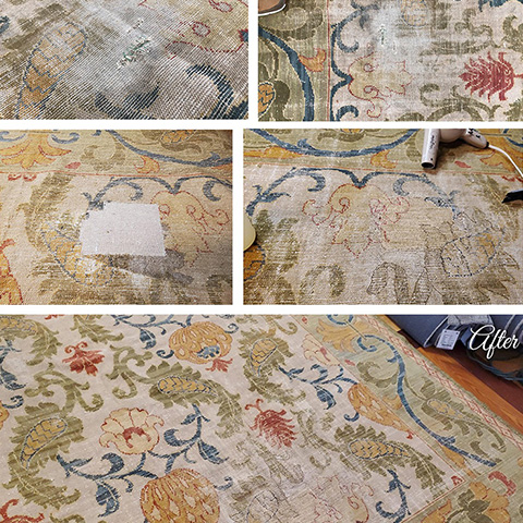 Rug Repair and Restoration - Rug Re-weaving at Oriental Designer Rugs ...